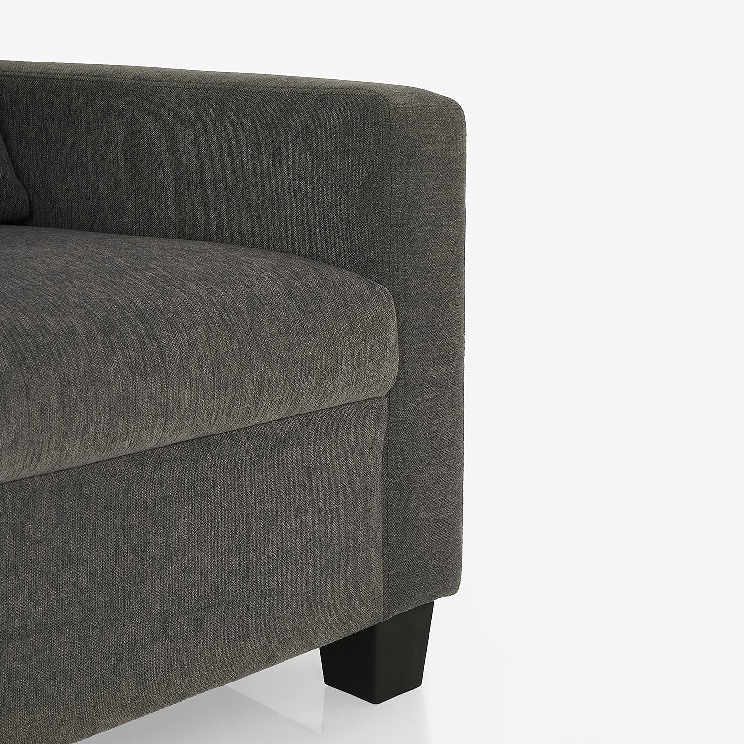 Duroflex Ease 2 Seater Fabric Sofa in Grey Colour / EASESOFAFABGR2S