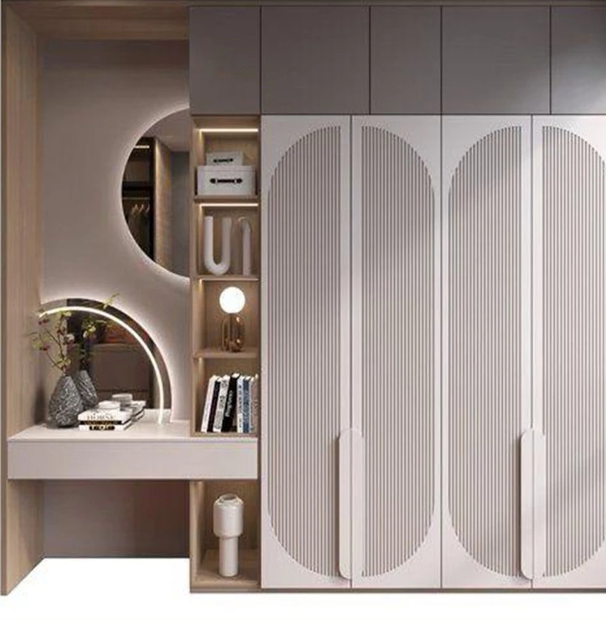 Customise 3D HDHMR/MDF Paintable Wardrobe Doors